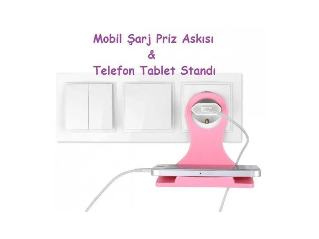 Mobil Şarj Priz Askısı ve Telefon Tablet Standı Fiyatı